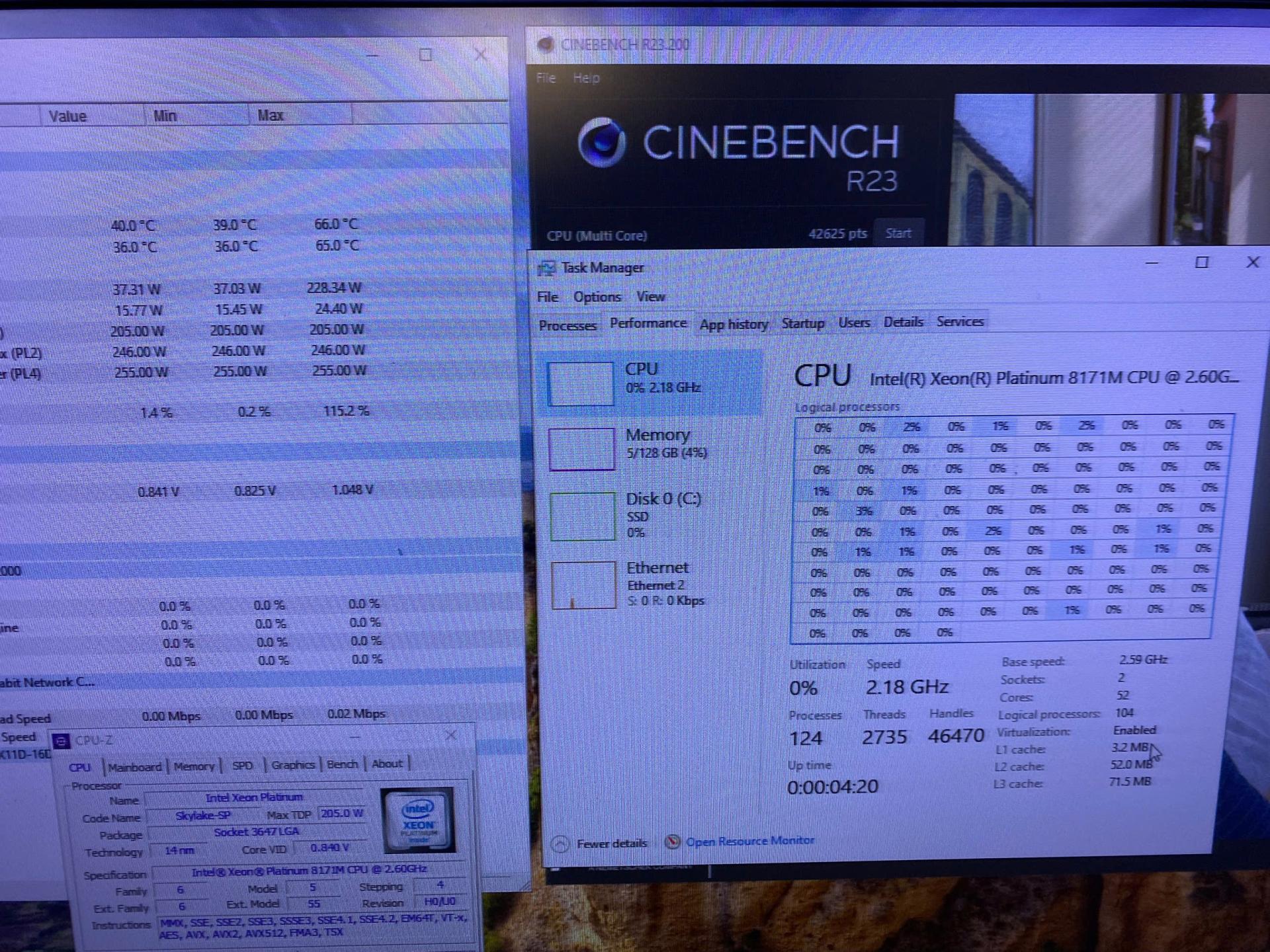 HUANANZHI X11D-16D / DUAL XEON PLATINUM 8171M/ RAM 128GB 2666 / SSD 1TB